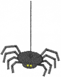 Spider Embroidery Design | EmbroideryDesigns.com