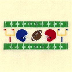 Football Field Embroidery Design | EmbroideryDesigns.com
