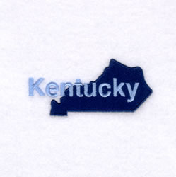 Kentucky State Embroidery Design | EmbroideryDesigns.com