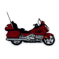 Motorcycle Embroidery Design | EmbroideryDesigns.com