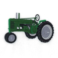 Antique Tractor Embroidery Design | EmbroideryDesigns.com