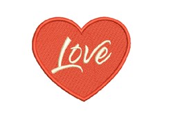 Love Heart Embroidery Design | EmbroideryDesigns.com