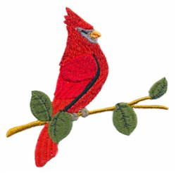 Cardinal Embroidery Design | EmbroideryDesigns.com