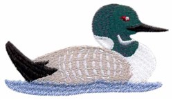 Common Loon Embroidery Design | EmbroideryDesigns.com
