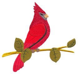 Cardinal Embroidery Design | EmbroideryDesigns.com