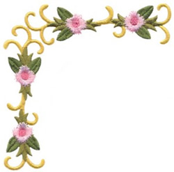 Victorian Floral Embroidery Design | EmbroideryDesigns.com