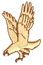 Hawk Embroidery Design | EmbroideryDesigns.com