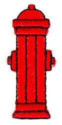 Fire Hydrant Embroidery Design | EmbroideryDesigns.com