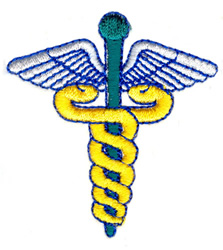 Medical Symbol Embroidery Design | EmbroideryDesigns.com