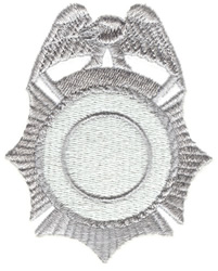 Emergency Services Badge Embroidery Design | EmbroideryDesigns.com