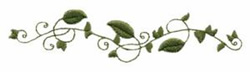 Vine Border Embroidery Design | EmbroideryDesigns.com