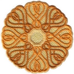 FSL Circle Embroidery Design | EmbroideryDesigns.com