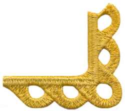 Lace Edging Embroidery Design | EmbroideryDesigns.com