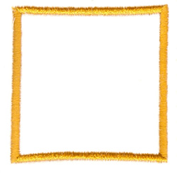 Square Outline Embroidery Design | EmbroideryDesigns.com