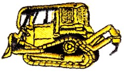 Cat Bulldozer Embroidery Design | EmbroideryDesigns.com