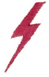 Lightning Bolt Embroidery Design | EmbroideryDesigns.com