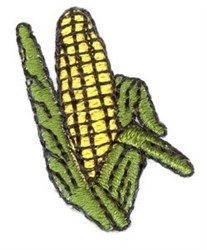 Mini Corn Embroidery Design | EmbroideryDesigns.com