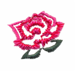 Mini Rose Embroidery Design | EmbroideryDesigns.com