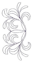Flourish Embroidery Design | EmbroideryDesigns.com