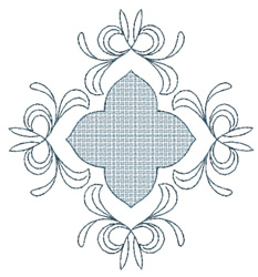 Diamond Design Embroidery Design | EmbroideryDesigns.com