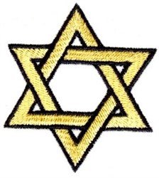 Star of David Embroidery Design | EmbroideryDesigns.com