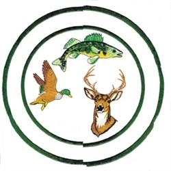 Fish Duck Deer Embroidery Design | EmbroideryDesigns.com