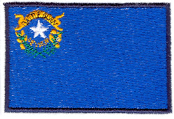 Nevada State Flag Embroidery Design | EmbroideryDesigns.com