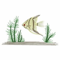 Tropical Fish Embroidery Design | EmbroideryDesigns.com