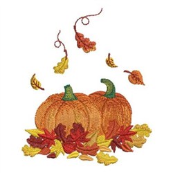 Fall Greetings Embroidery Design | EmbroideryDesigns.com