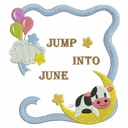 June Border Embroidery Design | EmbroideryDesigns.com