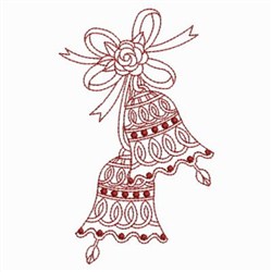 Wedding Bell Design Embroidery Design | EmbroideryDesigns.com