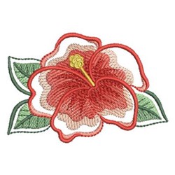 Hibiscus Embroidery Design | EmbroideryDesigns.com