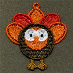 FSL Turkey Embroidery Design | EmbroideryDesigns.com