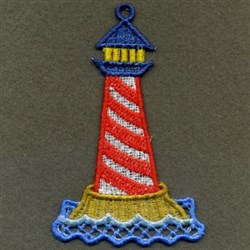 FSL Light House Embroidery Design | EmbroideryDesigns.com