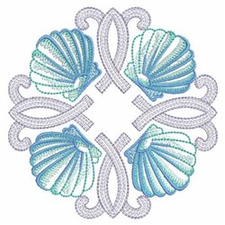 Sea Shells Embroidery Design | EmbroideryDesigns.com