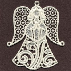 FSL Angel Embroidery Design | EmbroideryDesigns.com