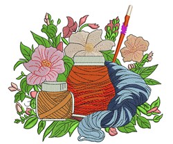 Thread & Yarn Embroidery Design | EmbroideryDesigns.com