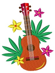 Acoustic Guitar Embroidery Design | EmbroideryDesigns.com