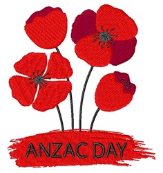 Anzac Day Embroidery Design | EmbroideryDesigns.com