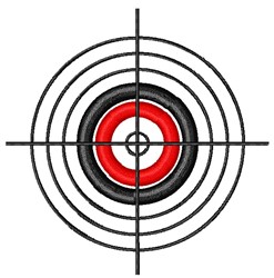 Target Embroidery Design | EmbroideryDesigns.com