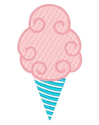 Cotton Candy Embroidery Design | EmbroideryDesigns.com