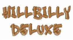 Hillbilly Deluxe Embroidery Design | EmbroideryDesigns.com