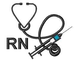 RN Embroidery Design | EmbroideryDesigns.com