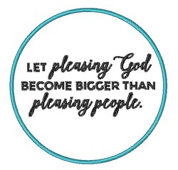 Pleasing God Embroidery Design | EmbroideryDesigns.com