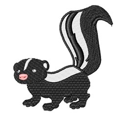 Skunk Embroidery Design | EmbroideryDesigns.com