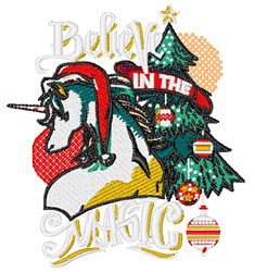 Believe In Magic Embroidery Design | EmbroideryDesigns.com