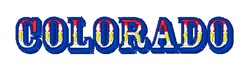 Colorado Embroidery Design | EmbroideryDesigns.com