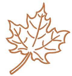 Maple Leaf Embroidery Design | EmbroideryDesigns.com