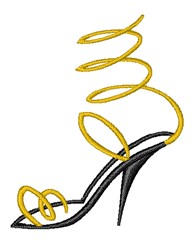Fashion Shoe Embroidery Design | EmbroideryDesigns.com