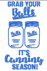 Its Canning Season Embroidery Design | EmbroideryDesigns.com